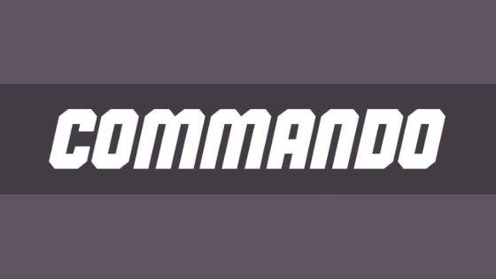 Free Font Friday: Commando | Sessions College